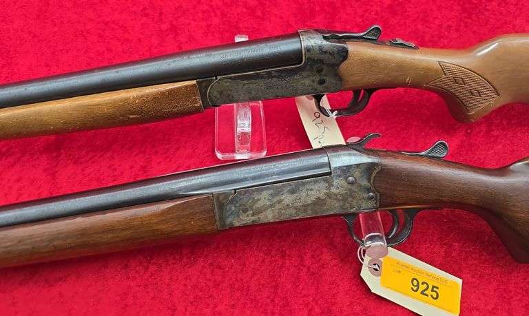Pair of Single Shot Shotguns - Kramer Auction LLC