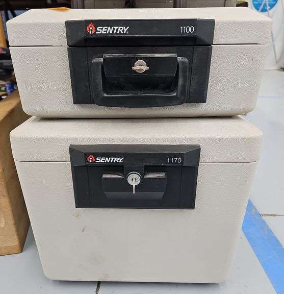 2 Sentry Document Safes - Kramer Auction LLC