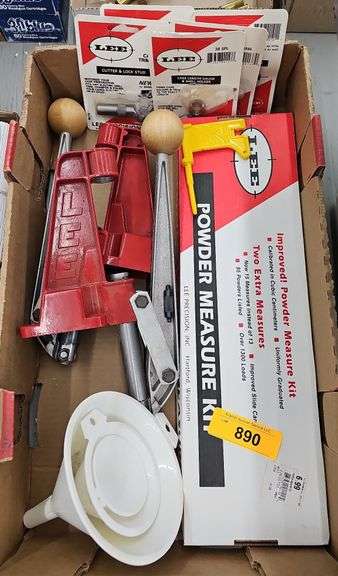 lot of LEE Reloading Equipment - Kramer Auction LLC