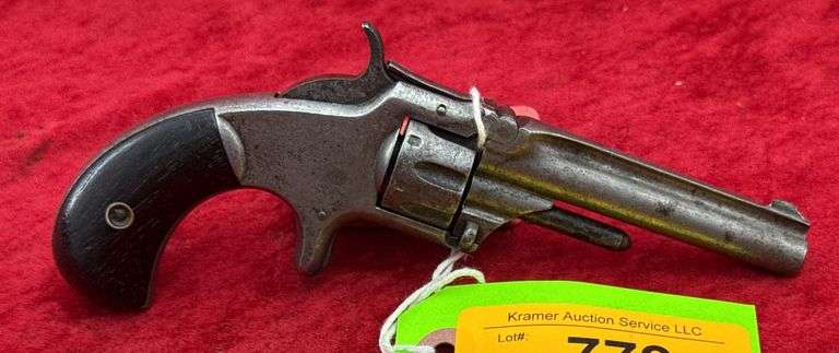 Antique Smith & Wesson No. 1 22 Short Revolver - Kramer Auction LLC