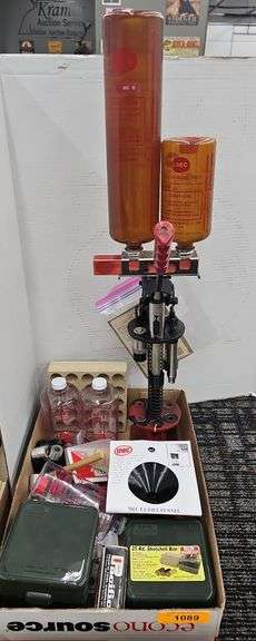 MEC 600 Jr 10 ga Reloading Press w/accessories - Kramer Auction LLC