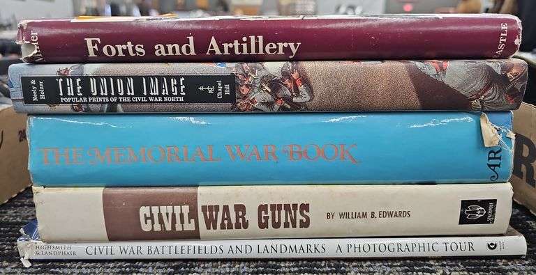 lot of Civil War Books - Kramer Auction LLC