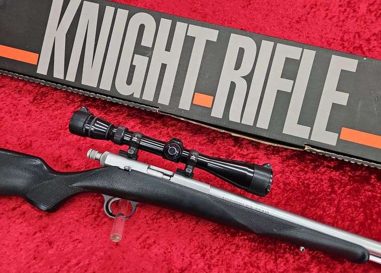 50 cal. Knight MK85 Black Powder Rifle - Kramer Auction LLC