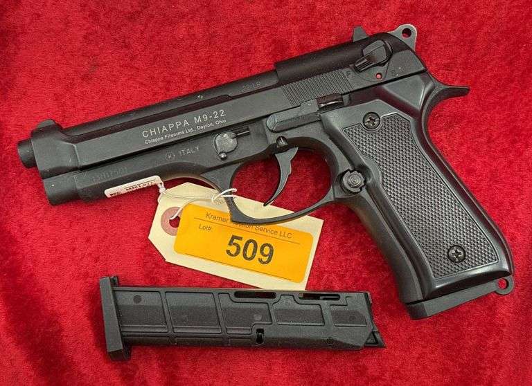 Chiappa Model M9-22 22 cal. Pistol - Kramer Auction LLC