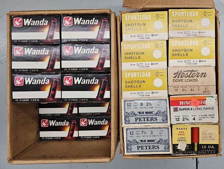 approx. 900 rds of mixed 12 ga Target Loads - Kramer Auction LLC