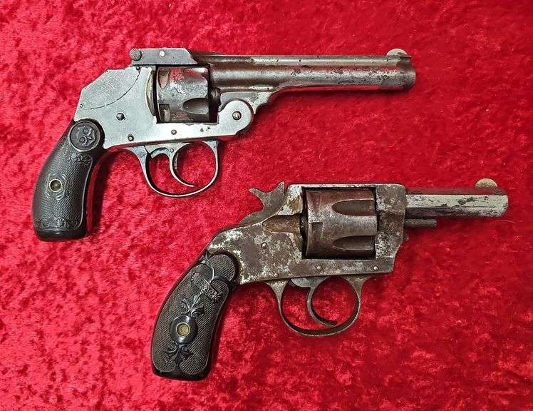 Pair of Antique Revolvers - Kramer Auction LLC