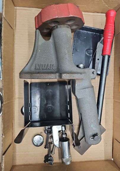 RCBS & Lyman Press & other Reloading Tools lot - Kramer Auction LLC