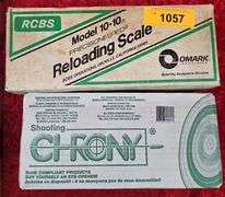 large lot of RCBS Reloading Equipment w/Chronograph - Kramer Auction LLC