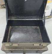 pair of early Military Foot Lockers - Kramer Auction LLC