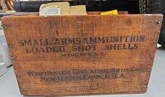vintage Crate w/misc. Shells & Collector Shell Boxes - Kramer Auction LLC
