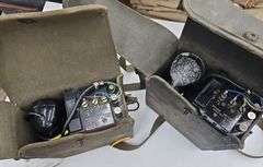 pair of US Military Field Phones - Kramer Auction LLC