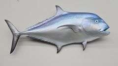 African Pompano, Trivelle Blue Silver Mount - Kramer Auction LLC
