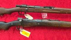 Pair of WWII era Military Rifles - Kramer Auction LLC