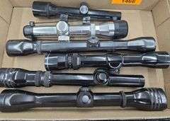 lot of used Rifle Scopes: Redfield & Weaver - Kramer Auction LLC
