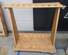 Rolling 16 Gun Rack - Kramer Auction LLC