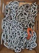lot of Tow Chains & Straps - Kramer Auction LLC