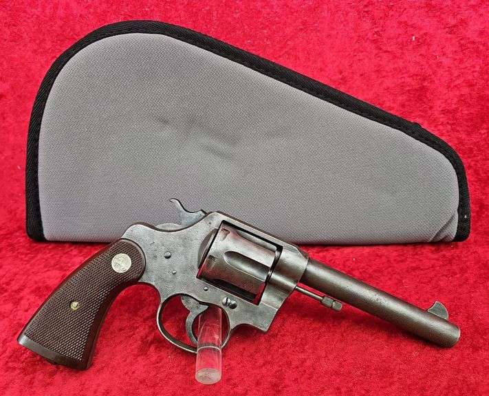 Colt New Service 455 ELEY Military Revolver - Kramer Auction LLC