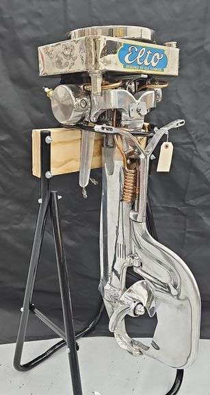 ELTO Light Twin Outboard Motor - Kramer Auction LLC