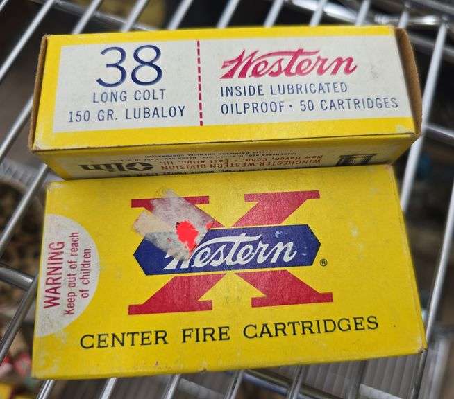 100 rds 38 Long Colt Ammo - Kramer Auction LLC