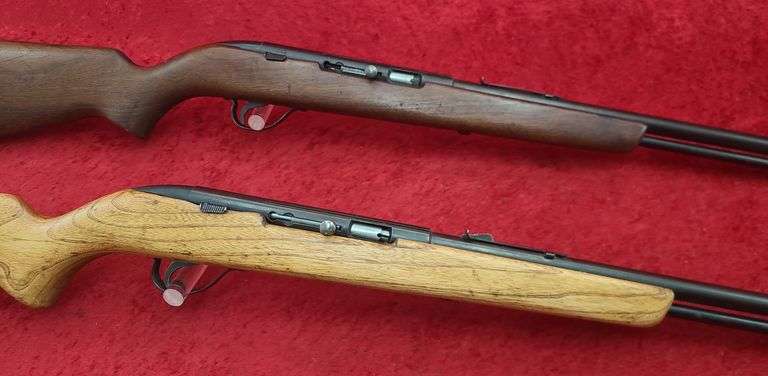 Pair of JC Higgins Model 25 22 cal. Rifles - Kramer Auction LLC