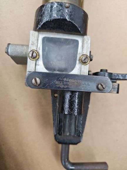 Antique Belding & Mull Vintage Powder Dump - Kramer Auction LLC