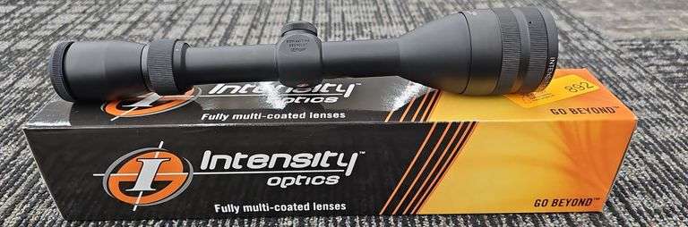 NIB Intensity 4-12x44 Rifle Scope - Kramer Auction LLC