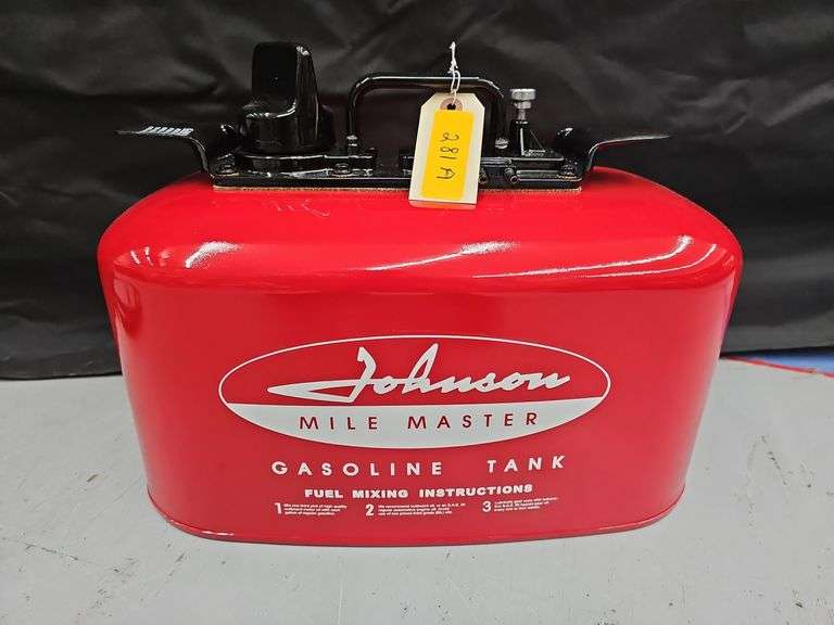 Restored Johnson Gas Can - Kramer Auction LLC