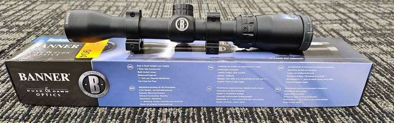 NIB Bushnell Banner 1.75-4x Rifle Scope - Kramer Auction LLC