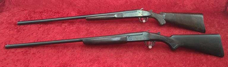 Pair of Single Shot Shotguns - Kramer Auction LLC