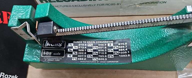 lot of MEC Manuals & RCBS Powder Scale - Kramer Auction LLC