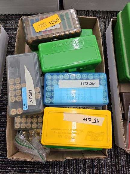 Large lot of 45 Colt Reloads - Kramer Auction LLC