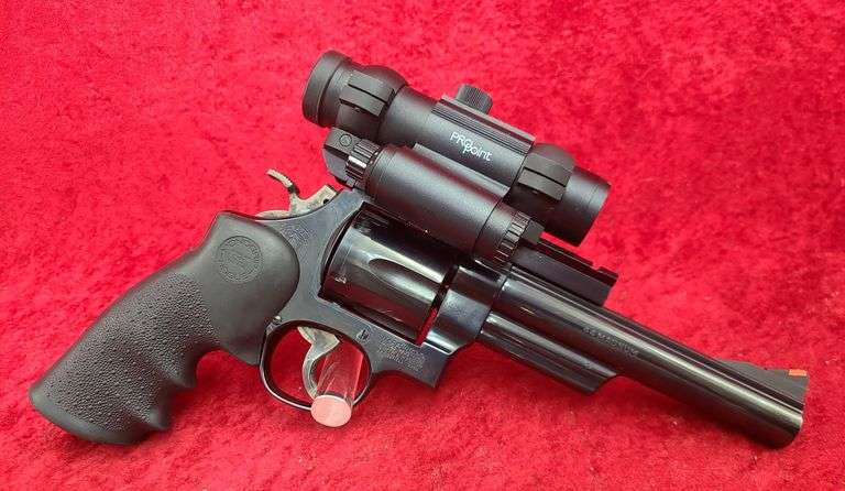 Smith & Wesson Model 29-3 44 Mag Revolver w/Scope - Kramer Auction LLC