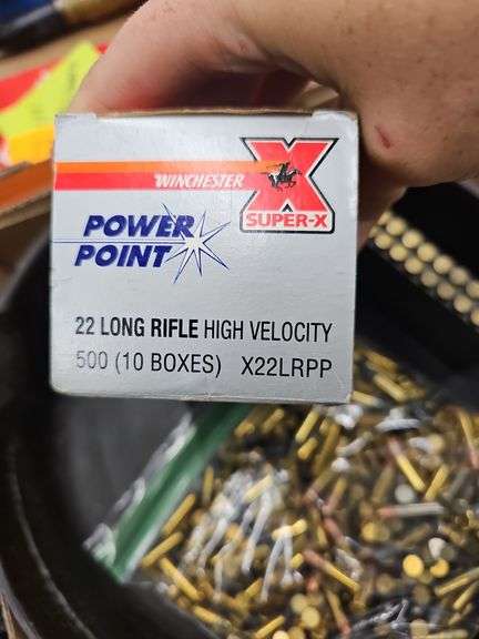 Cast Iron Frypan Full of 22LR Ammo - Kramer Auction LLC