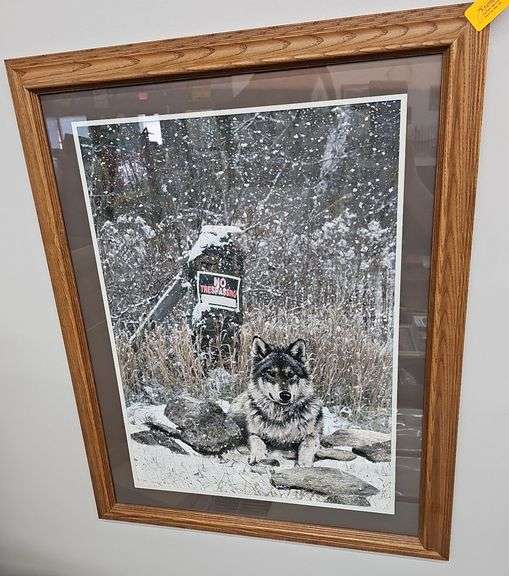 Pair of Wolf Prints - Kramer Auction LLC