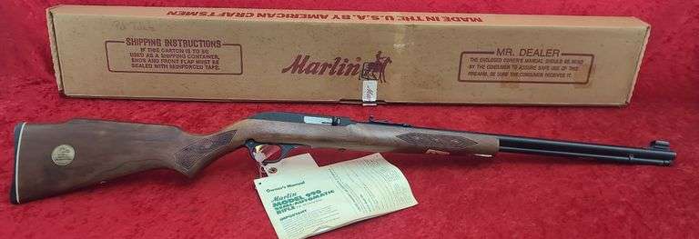 Marlin DU Model 990 22 cal. Rifle - Kramer Auction LLC