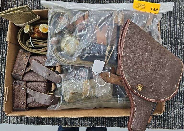 lot of assorted Military Items - Kramer Auction LLC