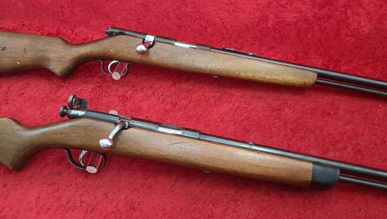 Pair of 22 cal. Bolt Action Rifles - Kramer Auction LLC
