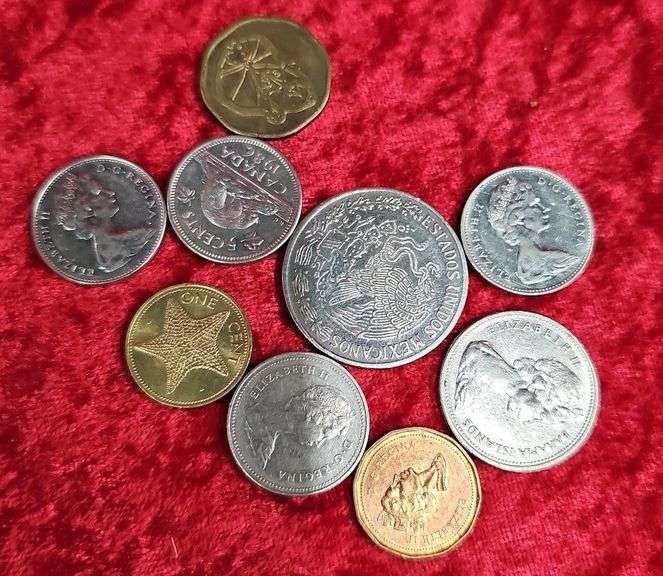 Lot of Spanish & other Foreign Coins - Kramer Auction LLC