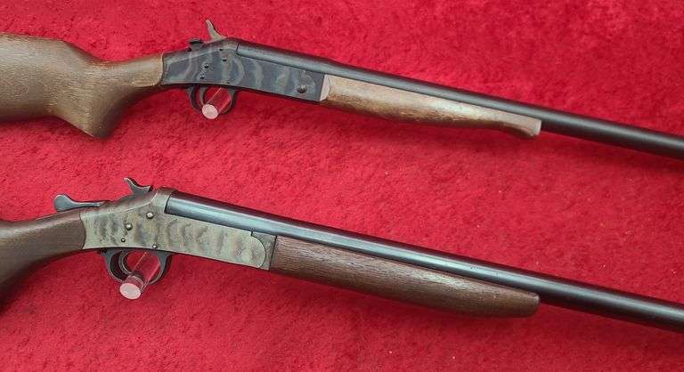 Pair of Single Shot Shotguns - Kramer Auction LLC