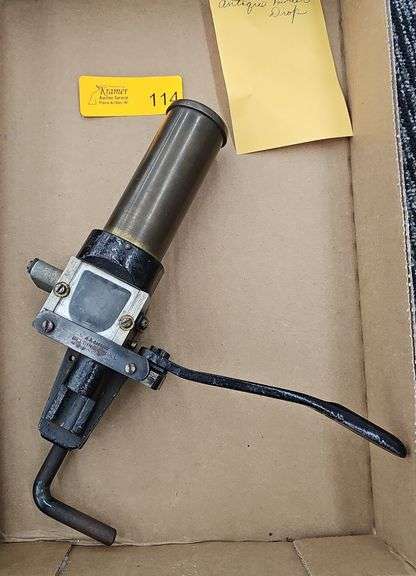 Antique Belding & Mull Vintage Powder Dump - Kramer Auction LLC