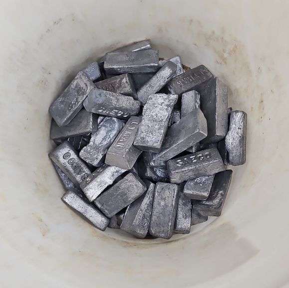 50 lbs Lead Ingots - Kramer Auction LLC