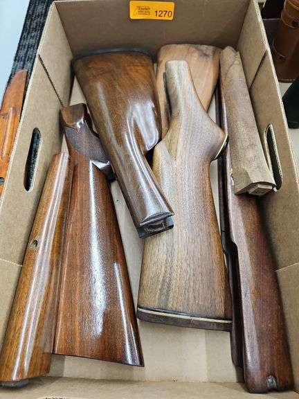 Box of various Gun Stocks - Kramer Auction LLC