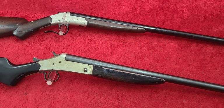 Pair of Single Shot Shotguns - Kramer Auction LLC