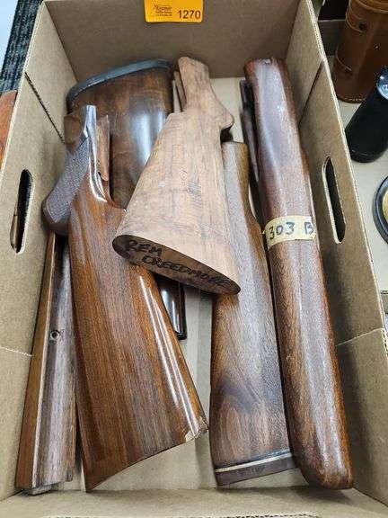 Box of various Gun Stocks - Kramer Auction LLC