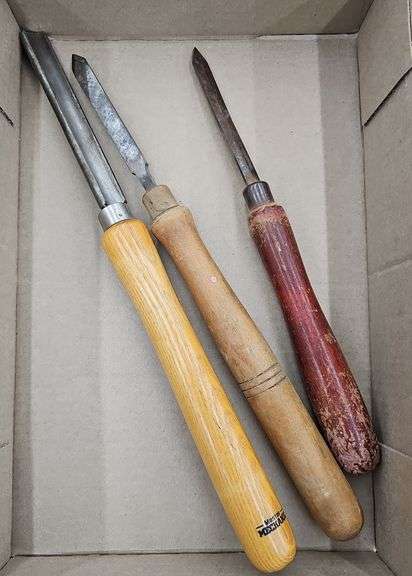 lot of 3 Craftsman, Master Mechanic Scraping & Carving Tools - Kramer ...