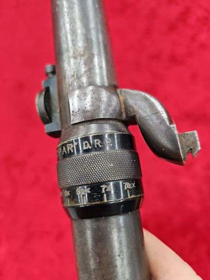 Large Claw Mount WWI Era German Rifle Scope - Kramer Auction LLC