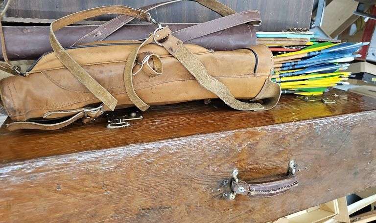Large lot of Arrows, Quivers & Recurve Bows - Kramer Auction LLC