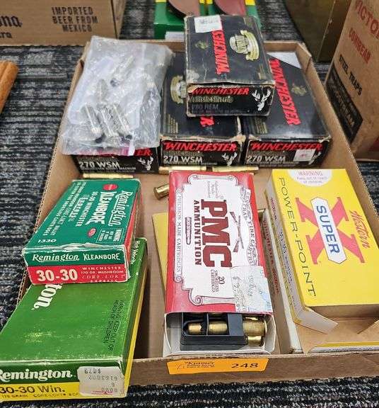 lot of assorted Once Fired Brass: 280 REM, 270 WSM & 30-30 WIN - Kramer ...