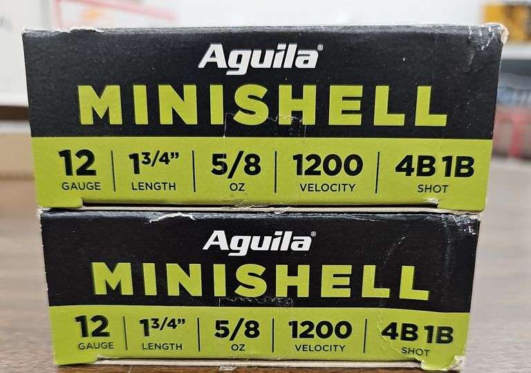 50 ct of 12 ga. Mini Shells - Kramer Auction LLC