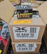 400 ct 40 S&W NOVX Ammo - Kramer Auction LLC